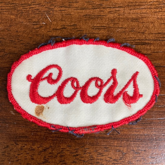 Other | Vintage Patch 12 Coors Beer | Poshmark
